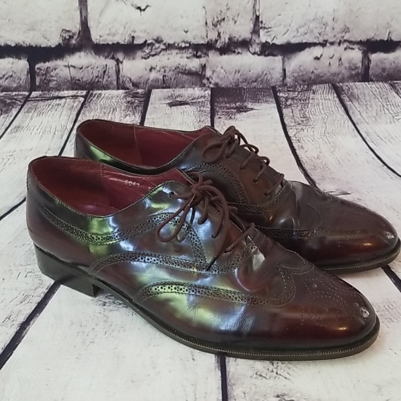 Mario Bruni | Shoes | Mario Bruni Burgundy Martin Oxfords 2w Euc | Poshmark